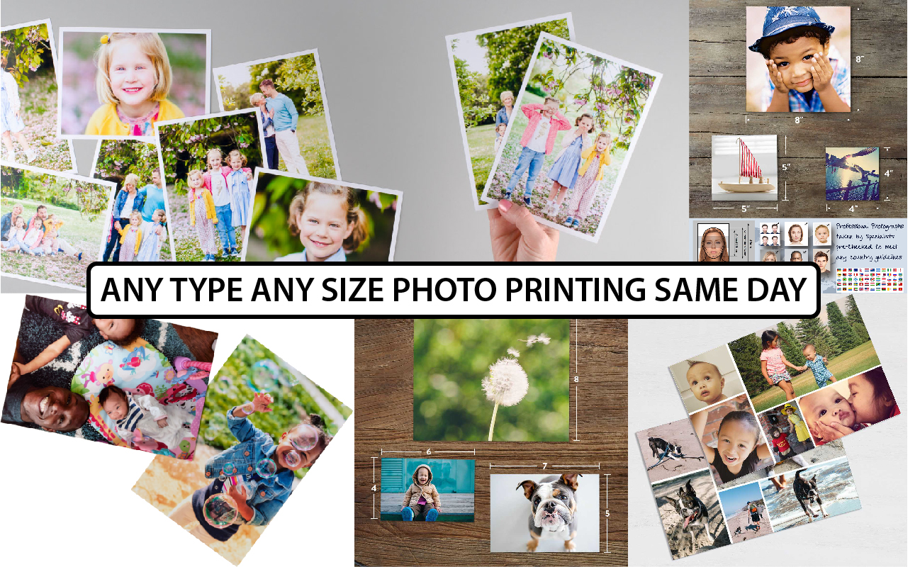 Same Day Photo Printing Glasgow with Delivery. From 99p